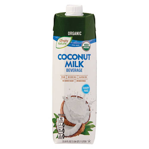 Simply Nature Organic Coconut Milk, 1 L